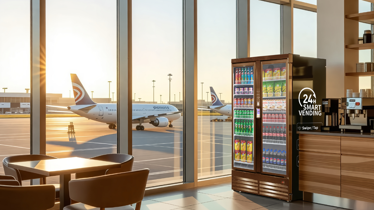 Modern Food Vending Services | AI Smart Cooler